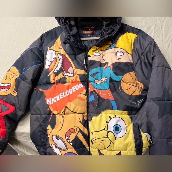 Nickelodeon | Jackets & Coats | Nickelodeon Puffer Jacket Nickelodeon ...